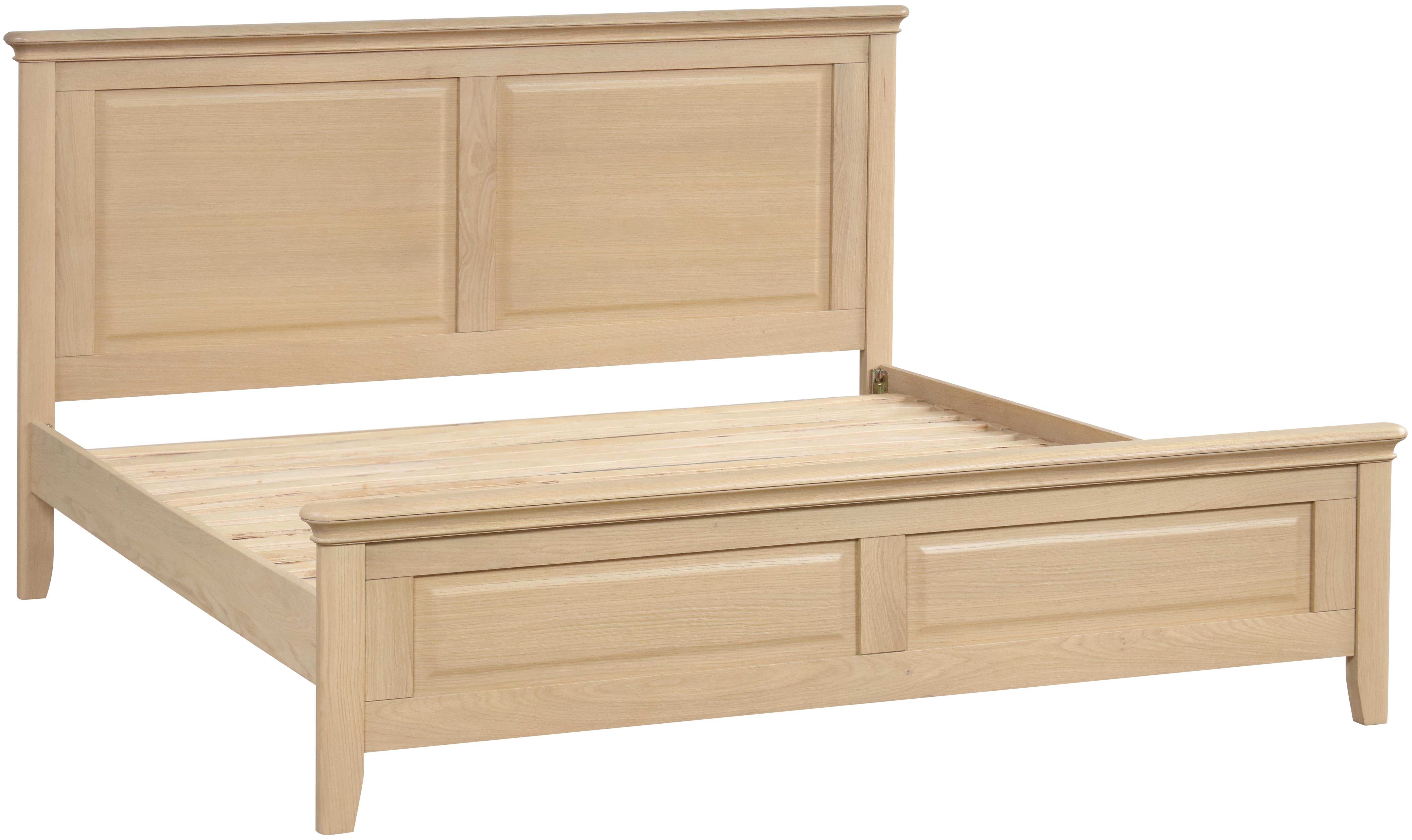 Lytham Oak Superking High Foot End Bed – Tylers Department Store